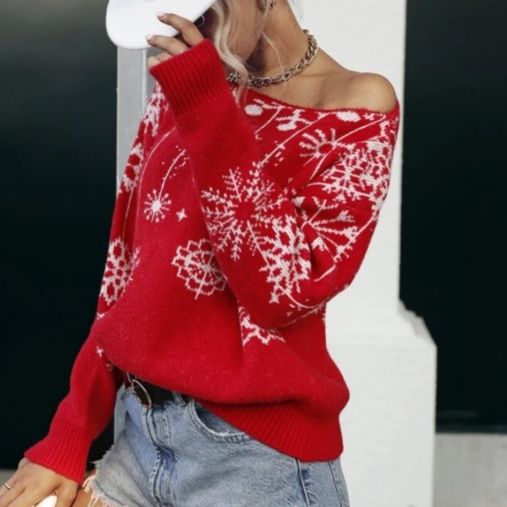 -Valentine’s Day Winter Collection Sweater - Gem